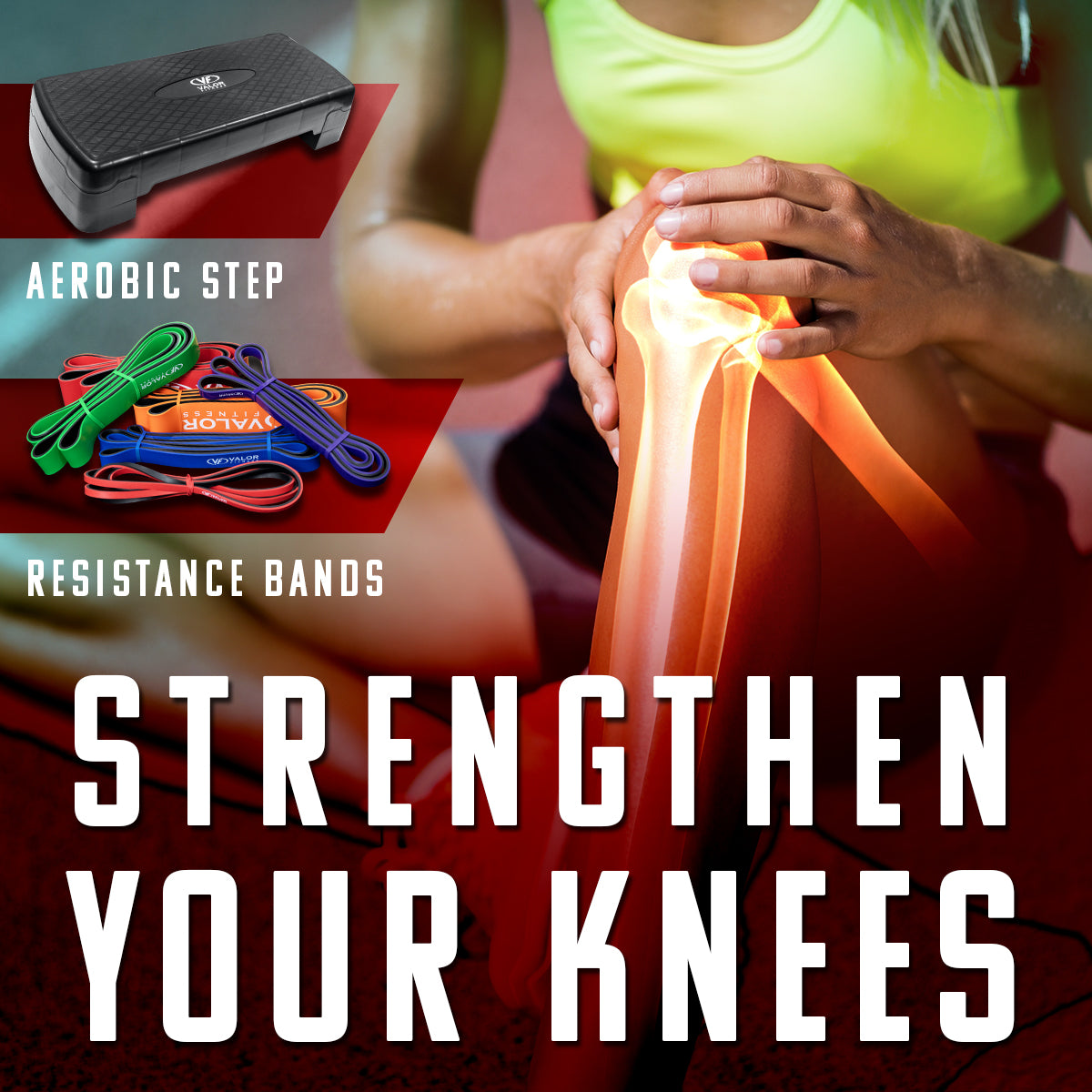 Strengthen Your Knees with Fitness Equipment and Exercise – Valor Fitness