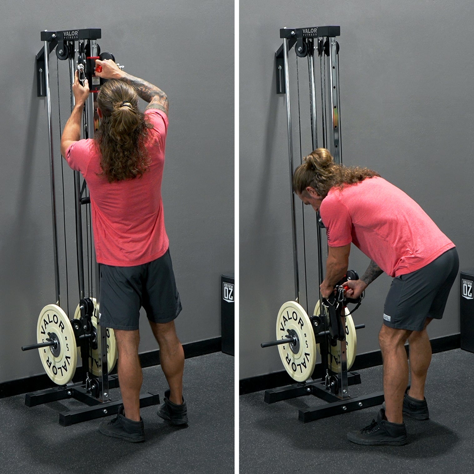 Space-Saving Wall Mounted Cable Station – Valor Fitness