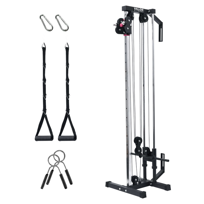 Space-Saving Wall Mounted Cable Station – Valor Fitness