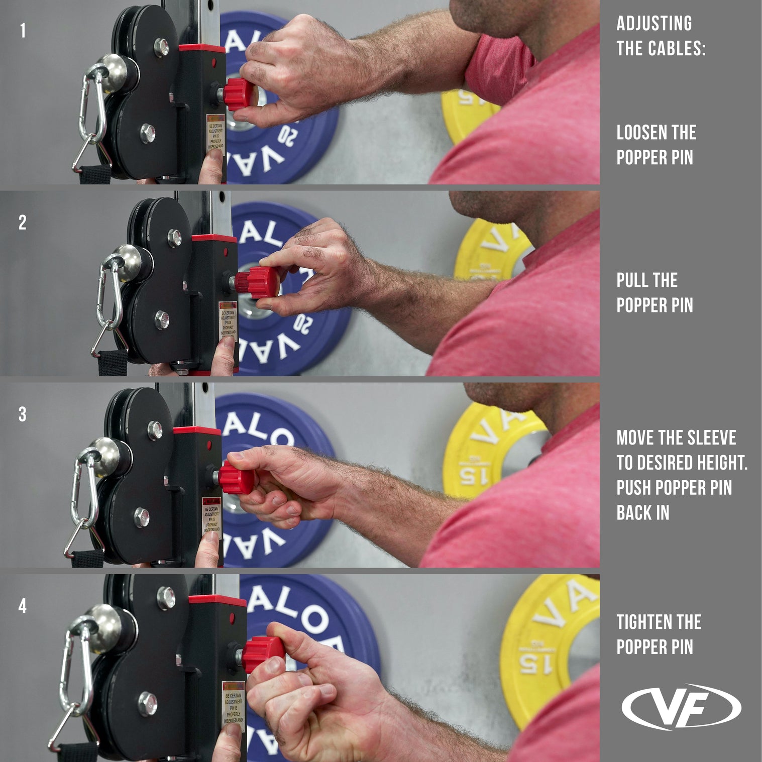 Wall Mounted Cable Station | Home Gym Cable Machine – Valor Fitness