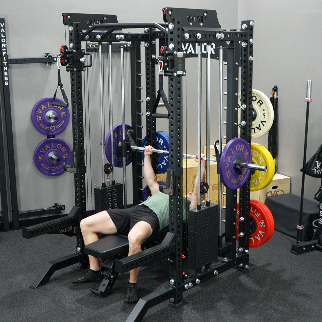 Smith Machine Functional Trainer – Valor Fitness