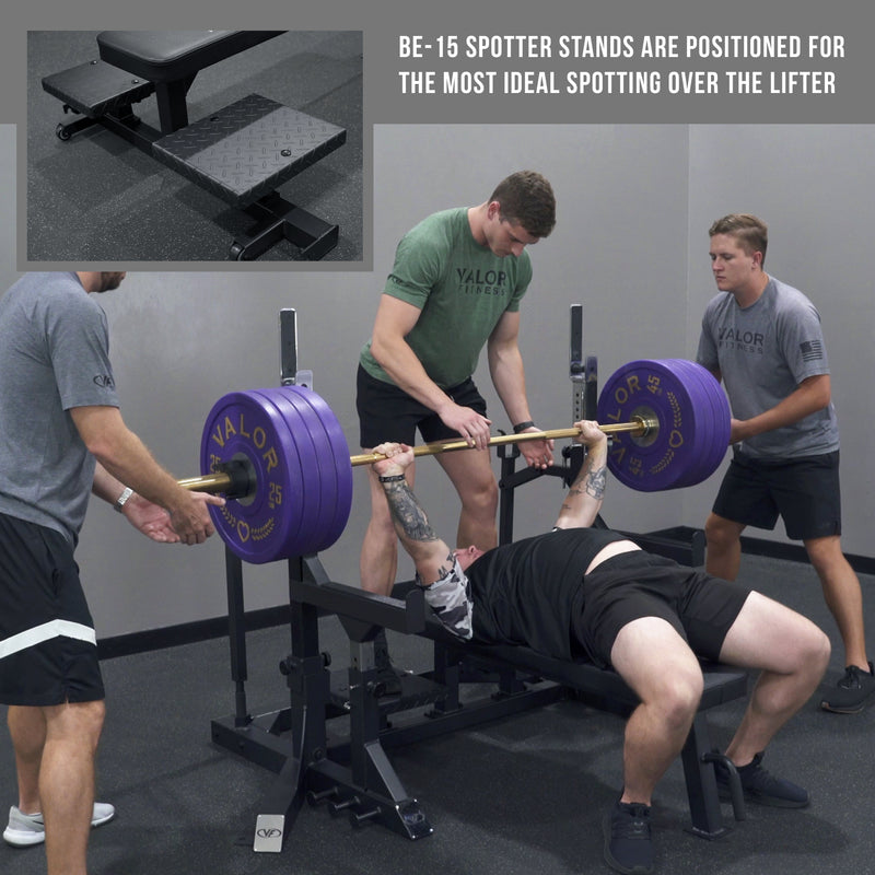 All-in-One Bench & Squat Rack – USPA Certified Combo – Valor Fitness