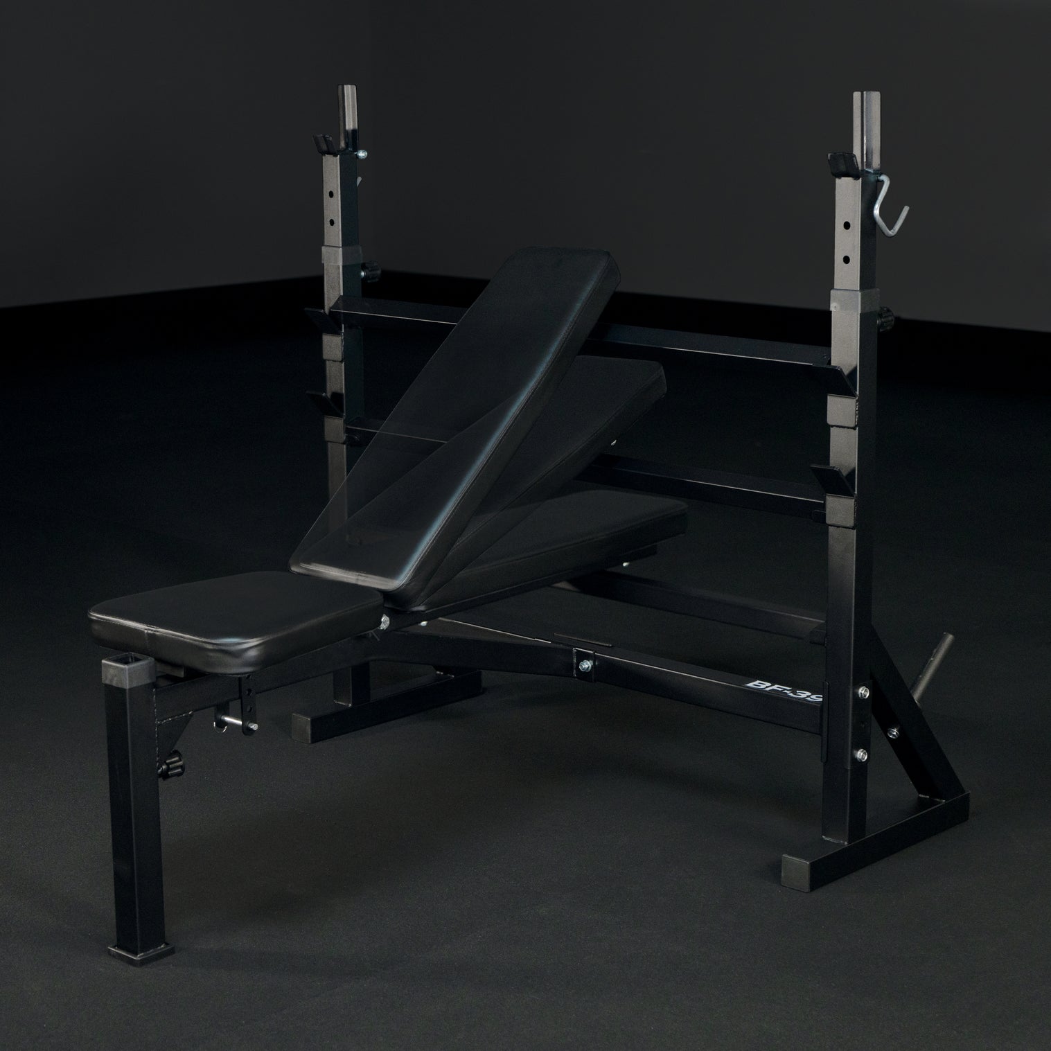 Adjustable FID Olympic Bench Press with Strength Attachments – Valor ...