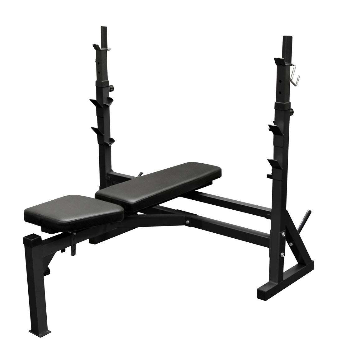 Adjustable FID Olympic Bench Press with Strength Attachments – Valor ...