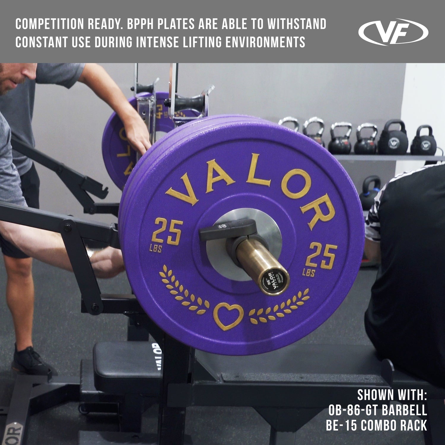 BPPH Purple Heart Bumper Plates - Shop Now