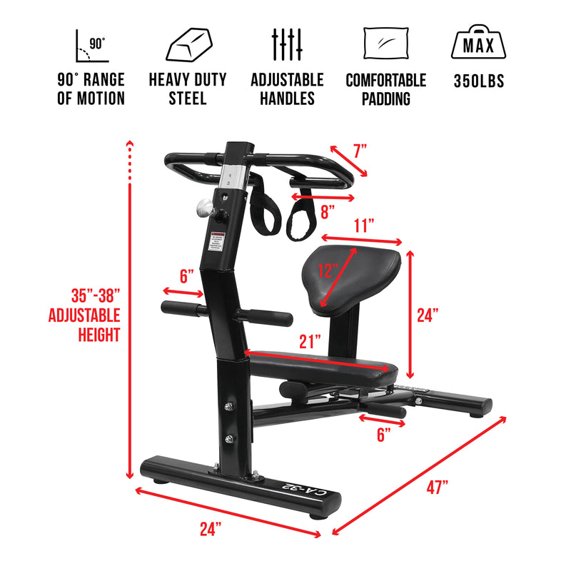 Back Stretcher Machine – Improve Mobility & Flexibility – Valor Fitness