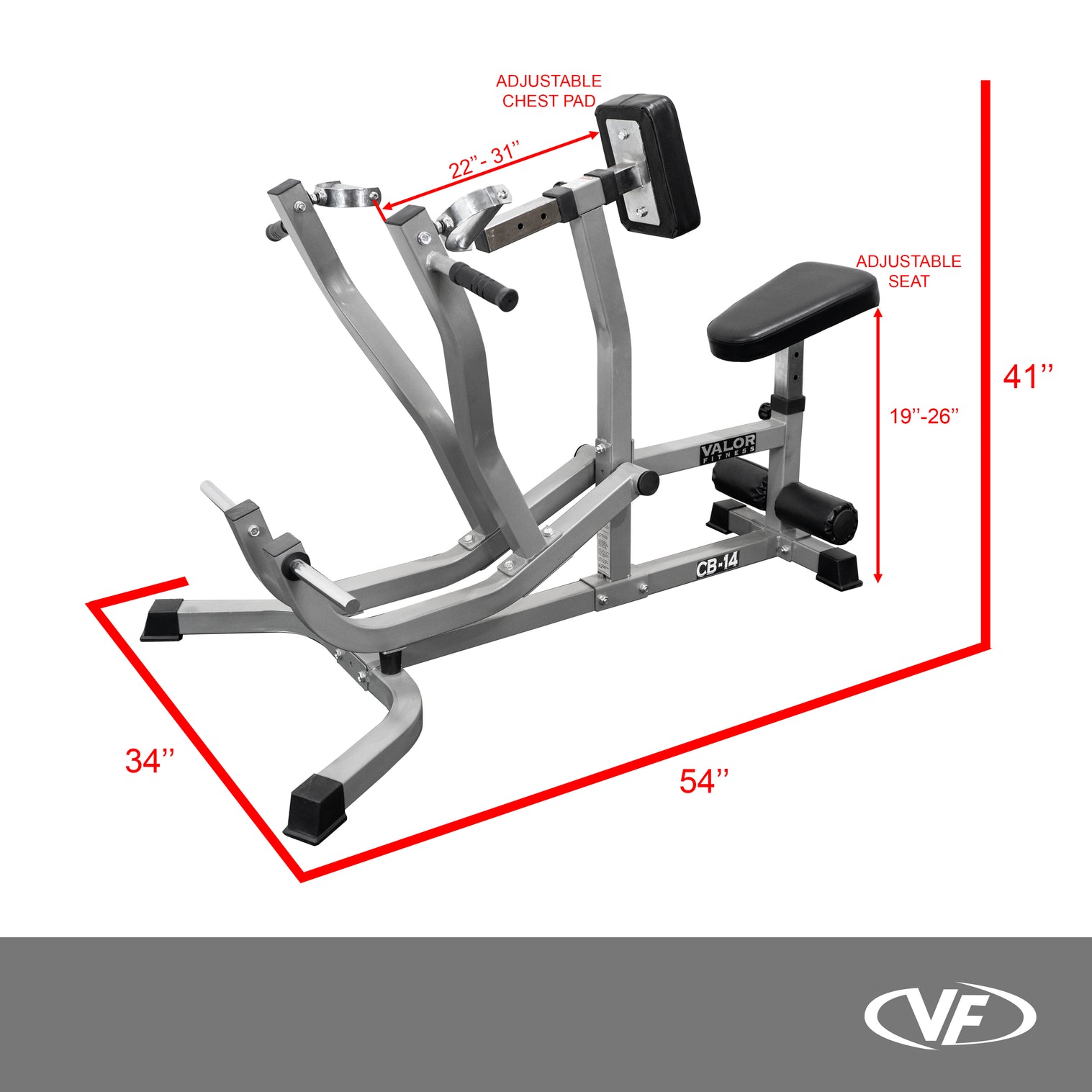 Seated Row Machine & Chest Pull Machine – Valor Fitness