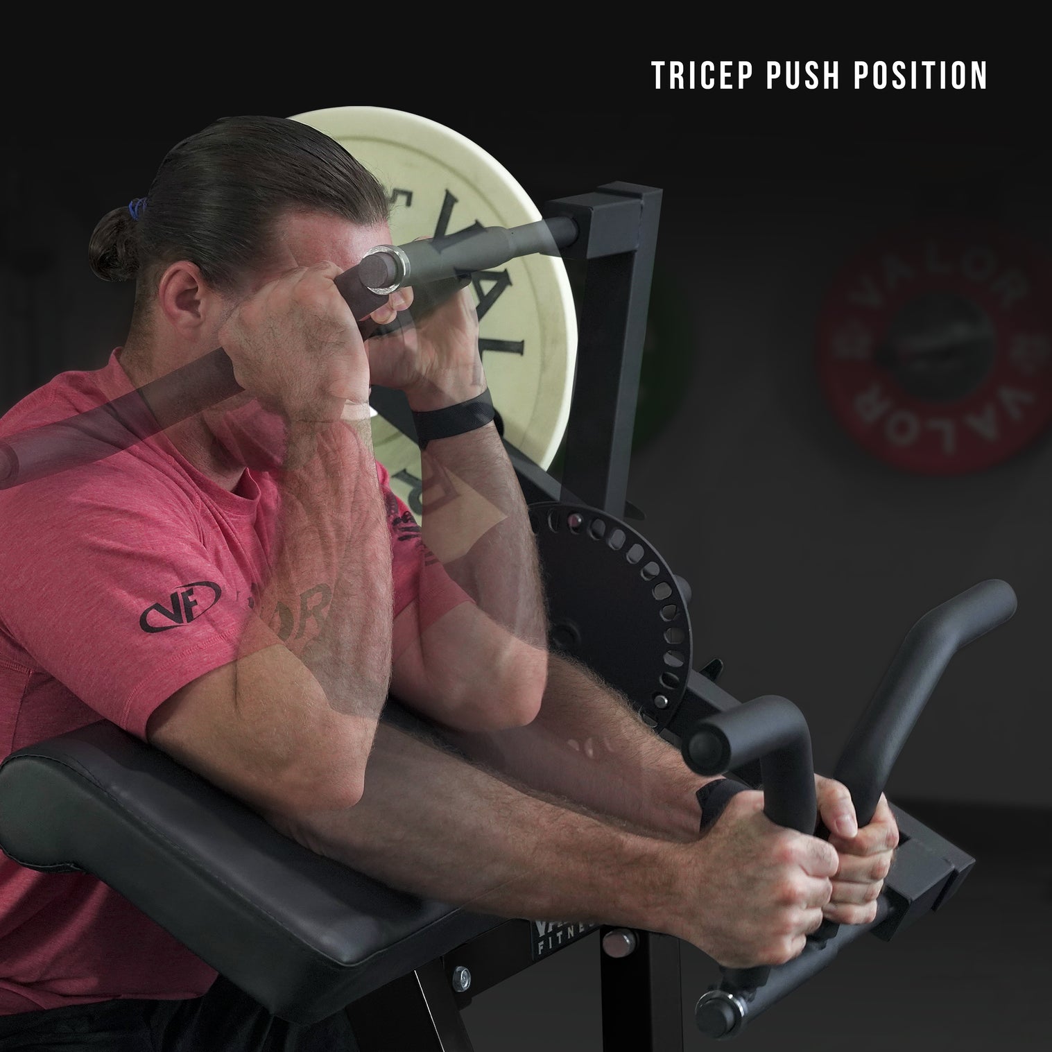 Dual Tricep & Bicep Curl Machine – Valor Fitness