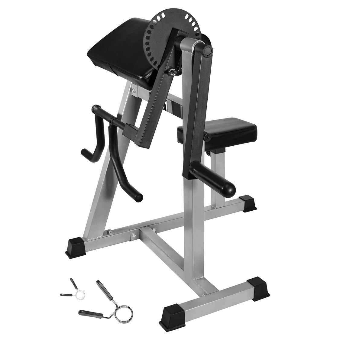 Tricep & Bicep Curl Machine - Plate-Loaded Arm Strength – Valor Fitness