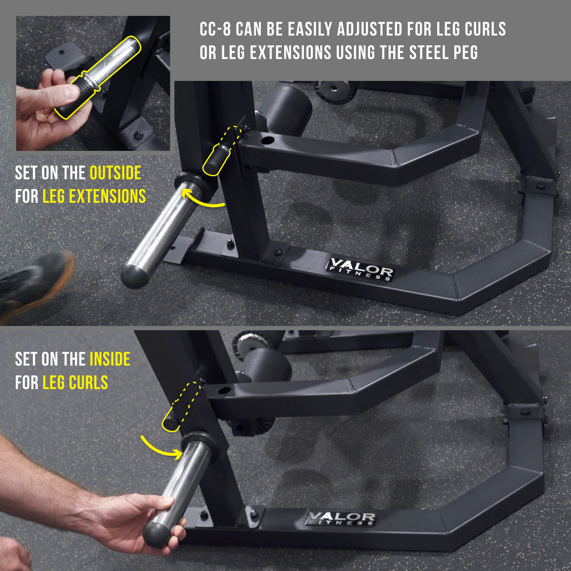 Single Leg Extension Machine – Isolate & Strengthen – Valor Fitness
