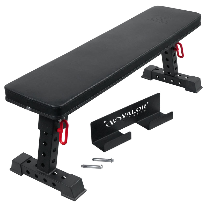 Space-Saving Foldable Flat Bench for Small Spaces – Valor Fitness