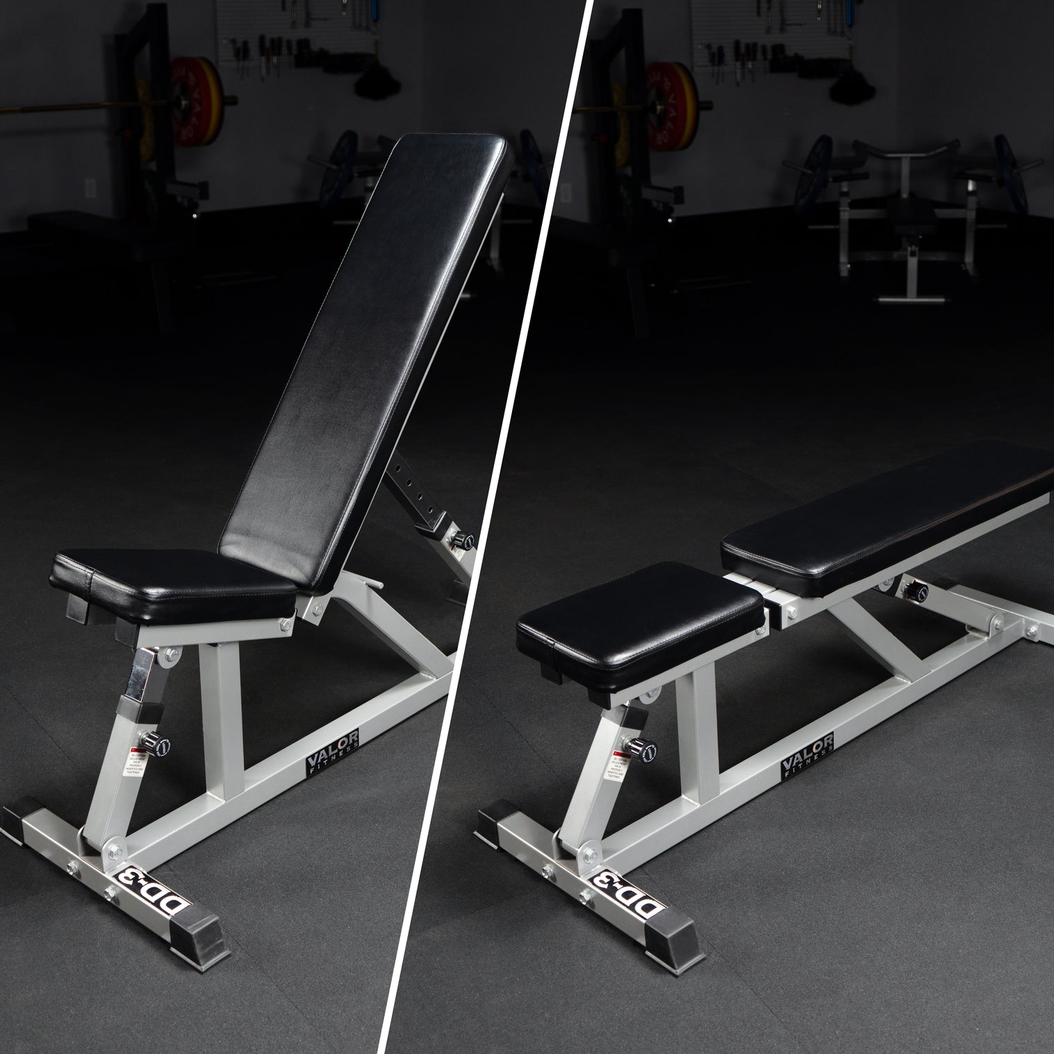 Flat-Incline Utility Benches – Adjustable, Durable & Stable – Valor Fitness