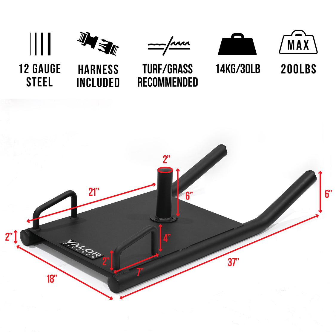 Weight Sled for Strength Training – Valor Fitness