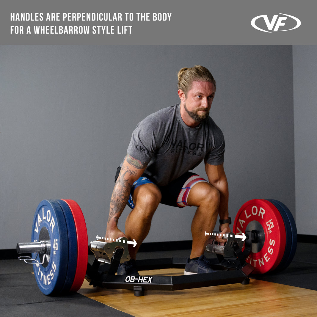 Multi-Grip Hex Trap Bar - Order Online Today | Valor Fitness OB-HEX