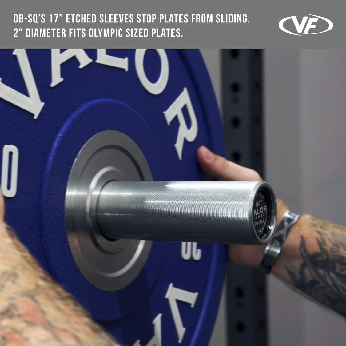 Squat Bar: Heavy-Duty Big Lifting Bar – Valor Fitness