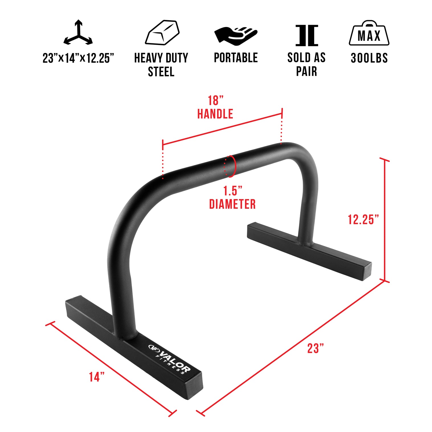 Parallette Bars – Valor Fitness