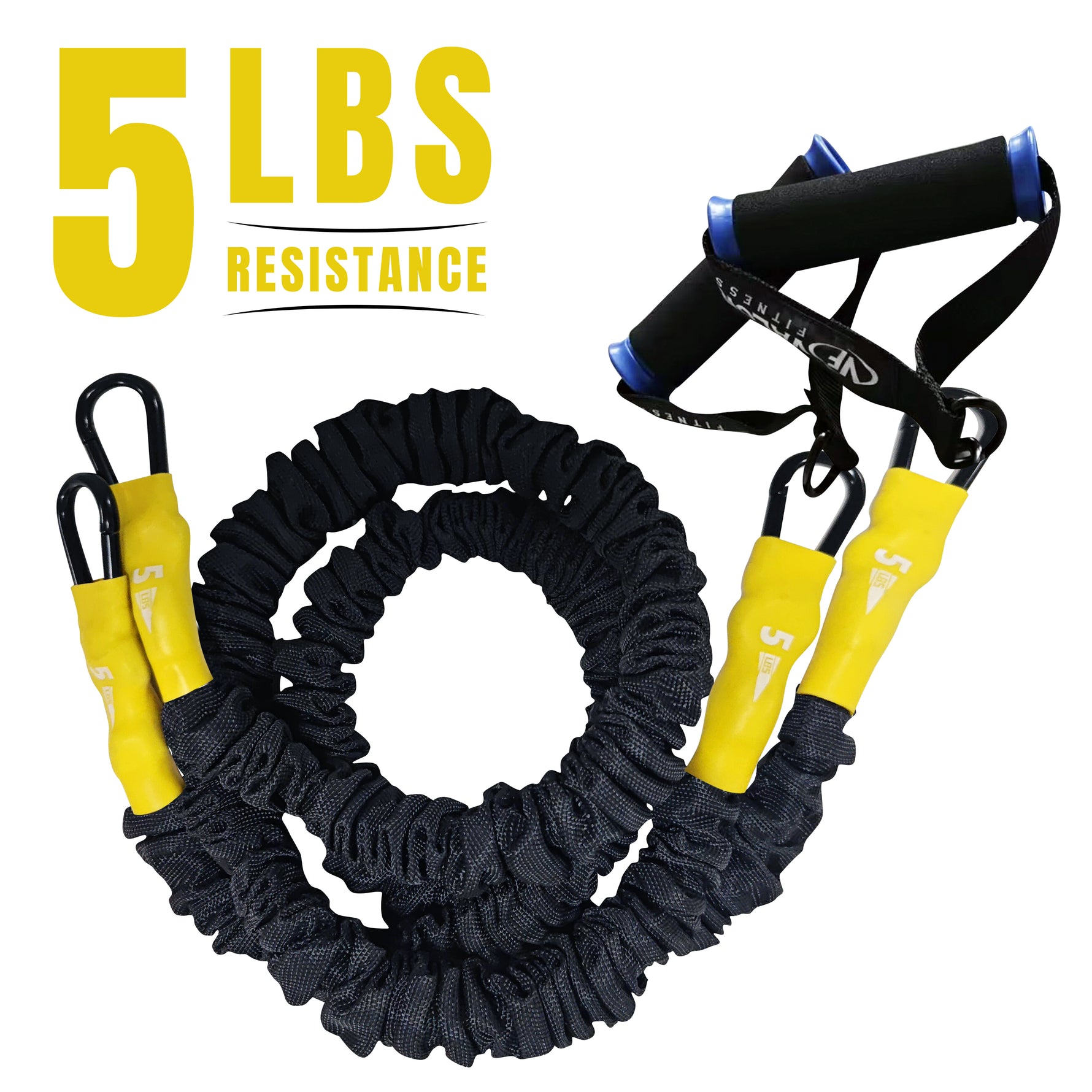 RTS Short Resistance Bands: Heavy Bands with Handles