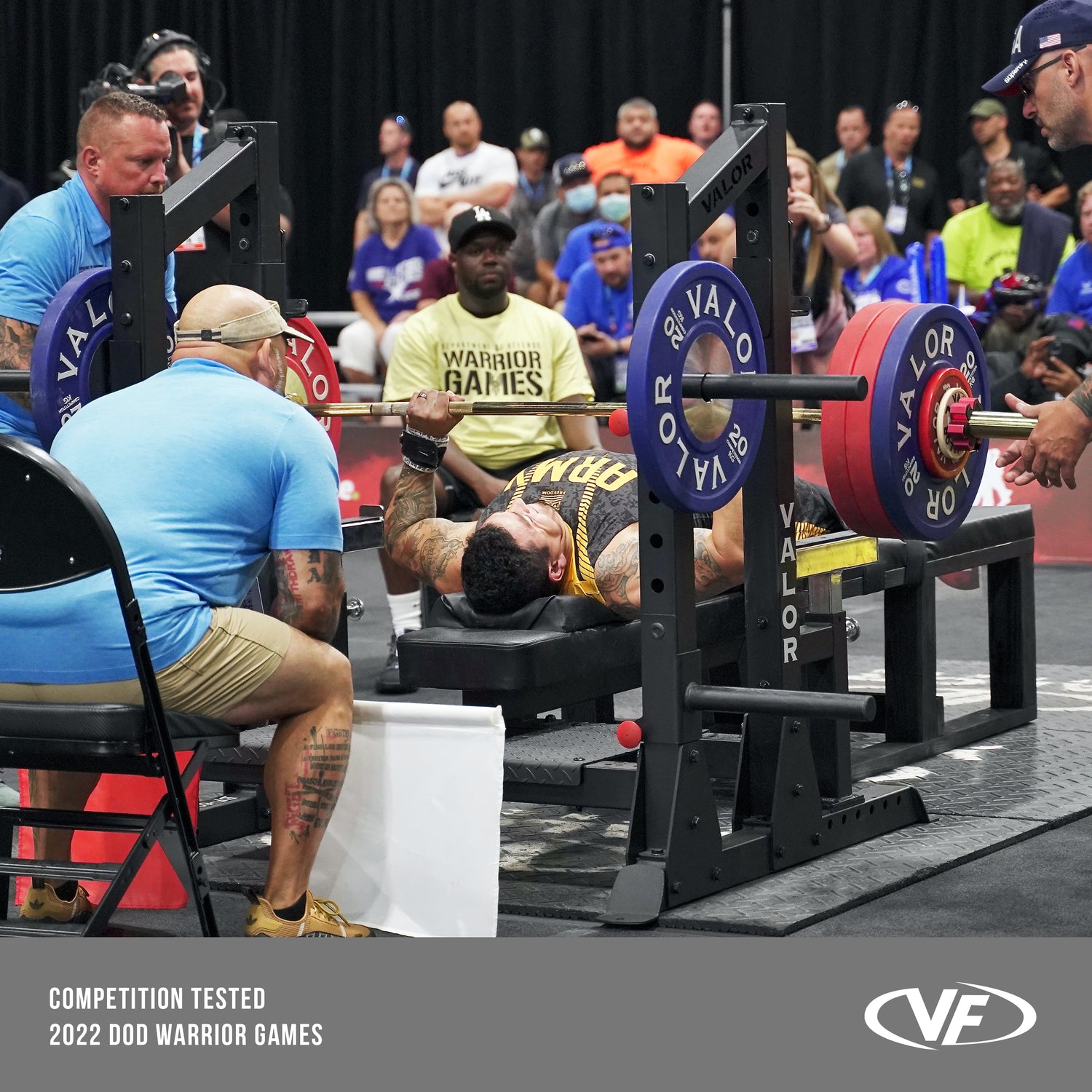 Competition Powerlifting Bench | Adjustable J-Hooks