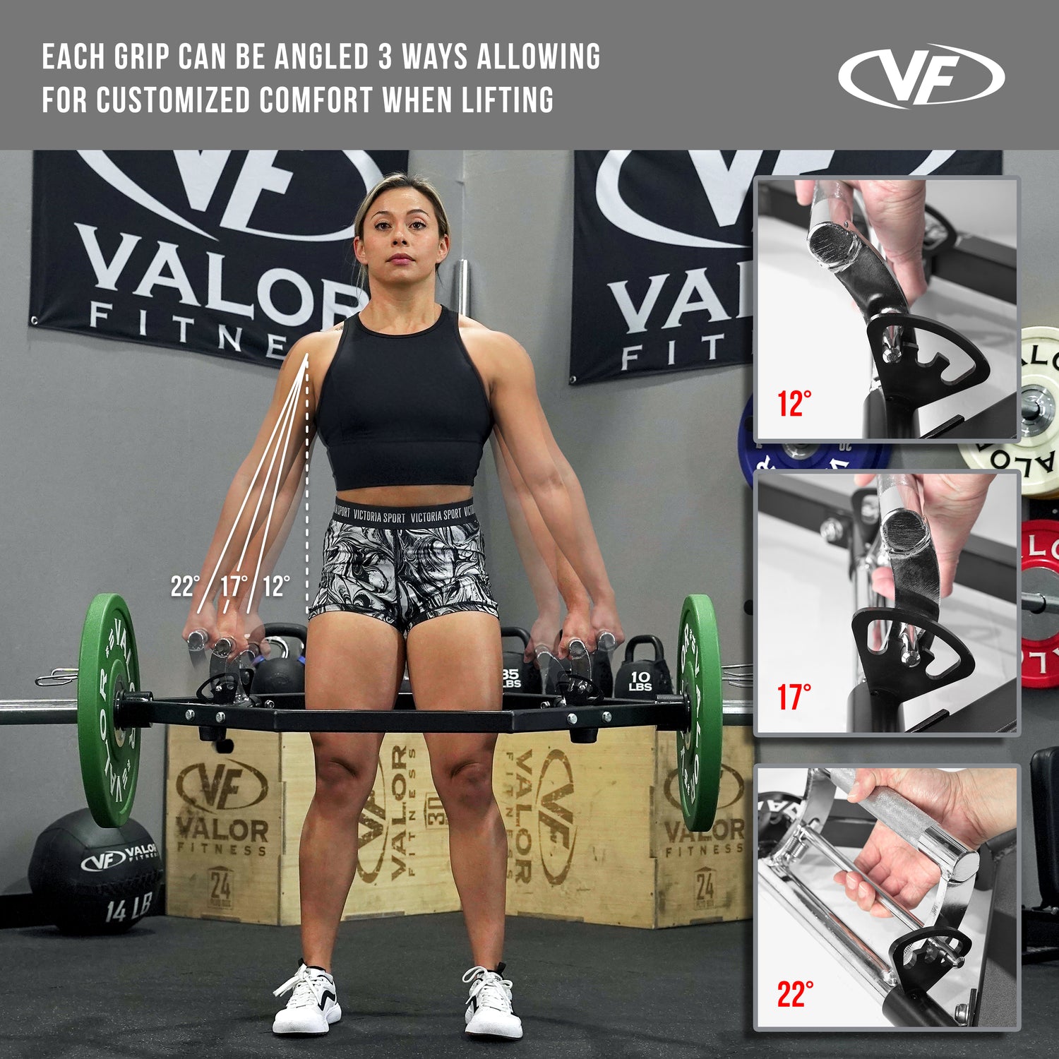 Adjustable Trap Bar - Order Online Today | Valor Fitness OB-ADJ