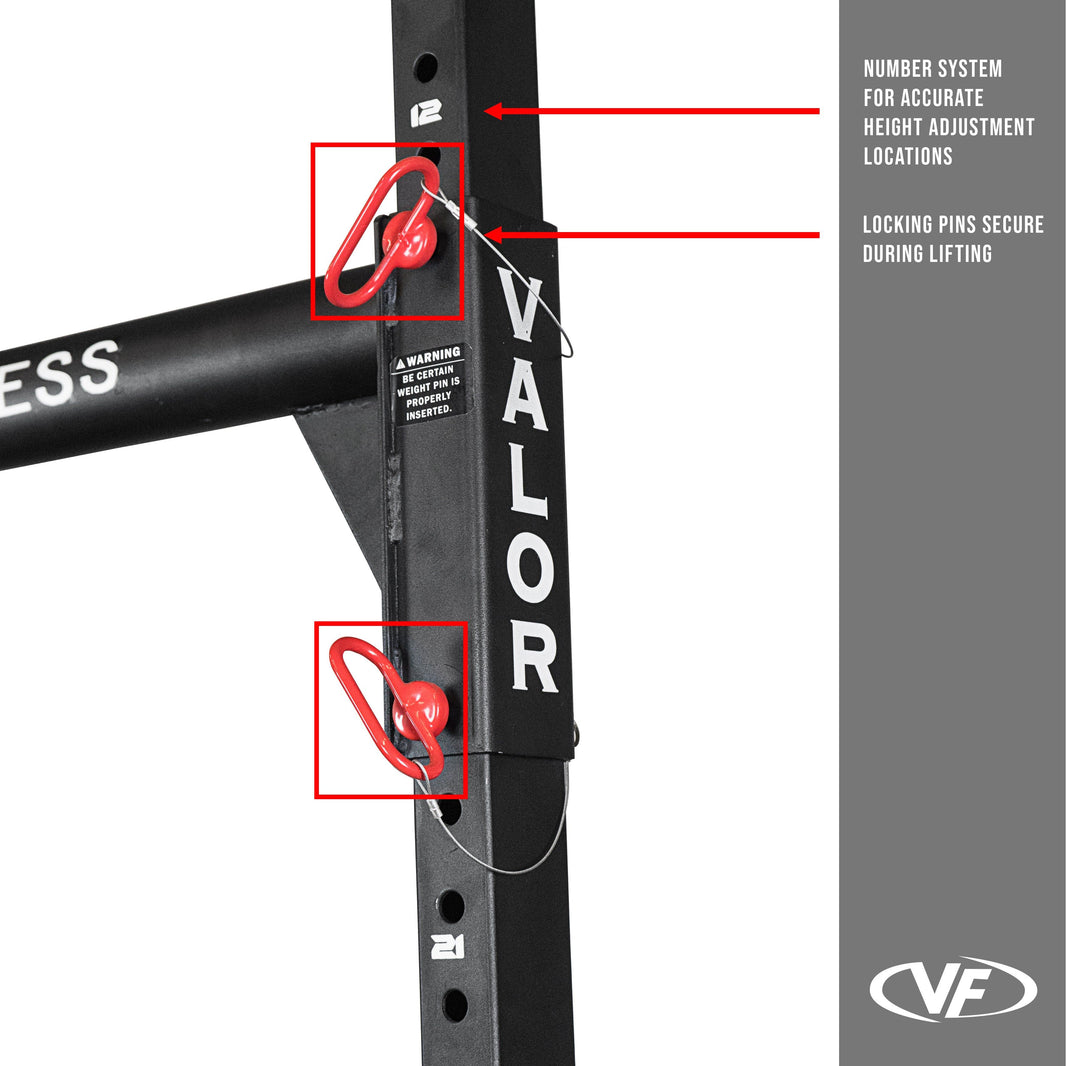 BD-21 Yoke Rack with J-Hooks - Strength Training Solution