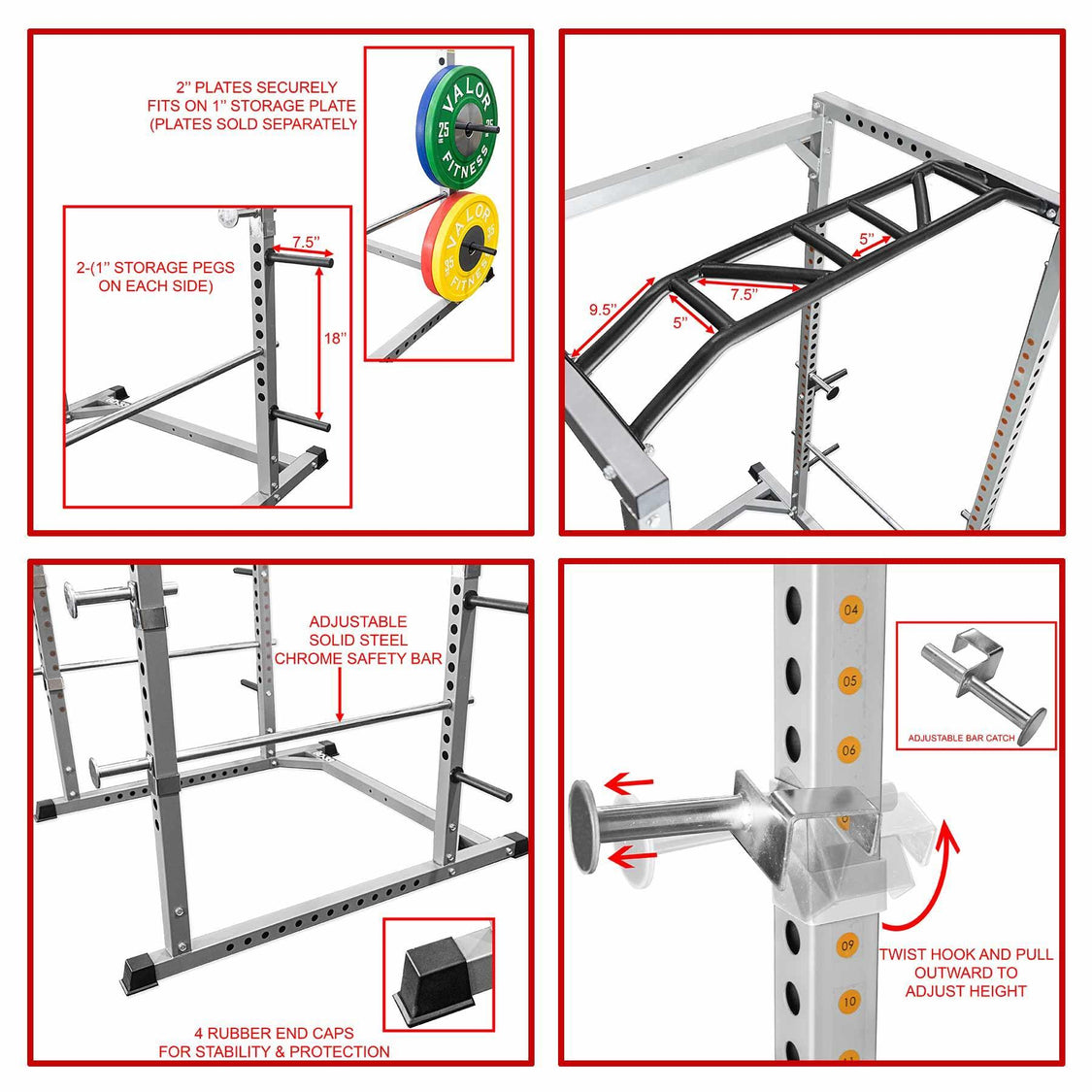 Power Fitness Rack for Home Gyms – Valor Fitness