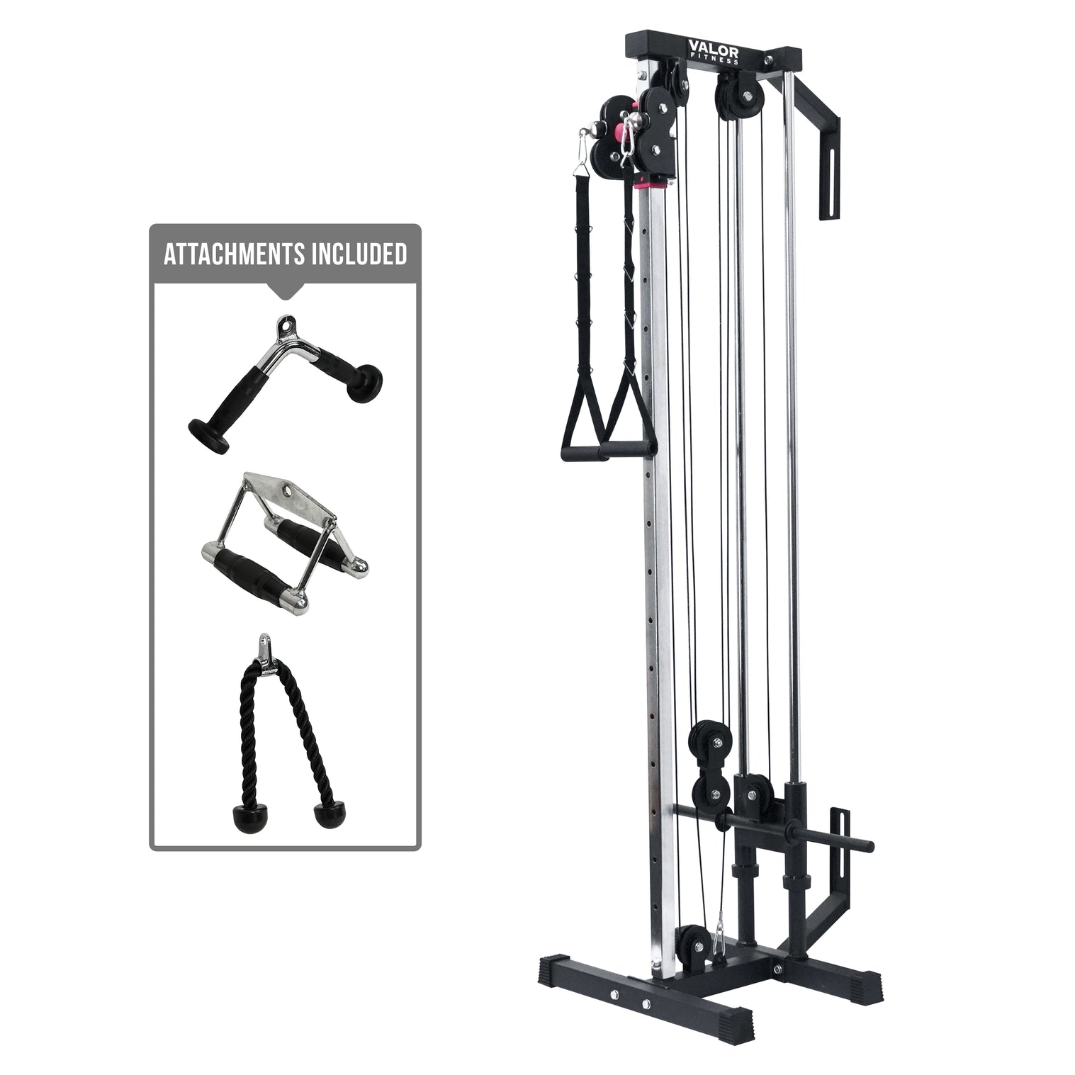 Wall Mounted Cable Station | Home Gym Cable Machine – Valor Fitness