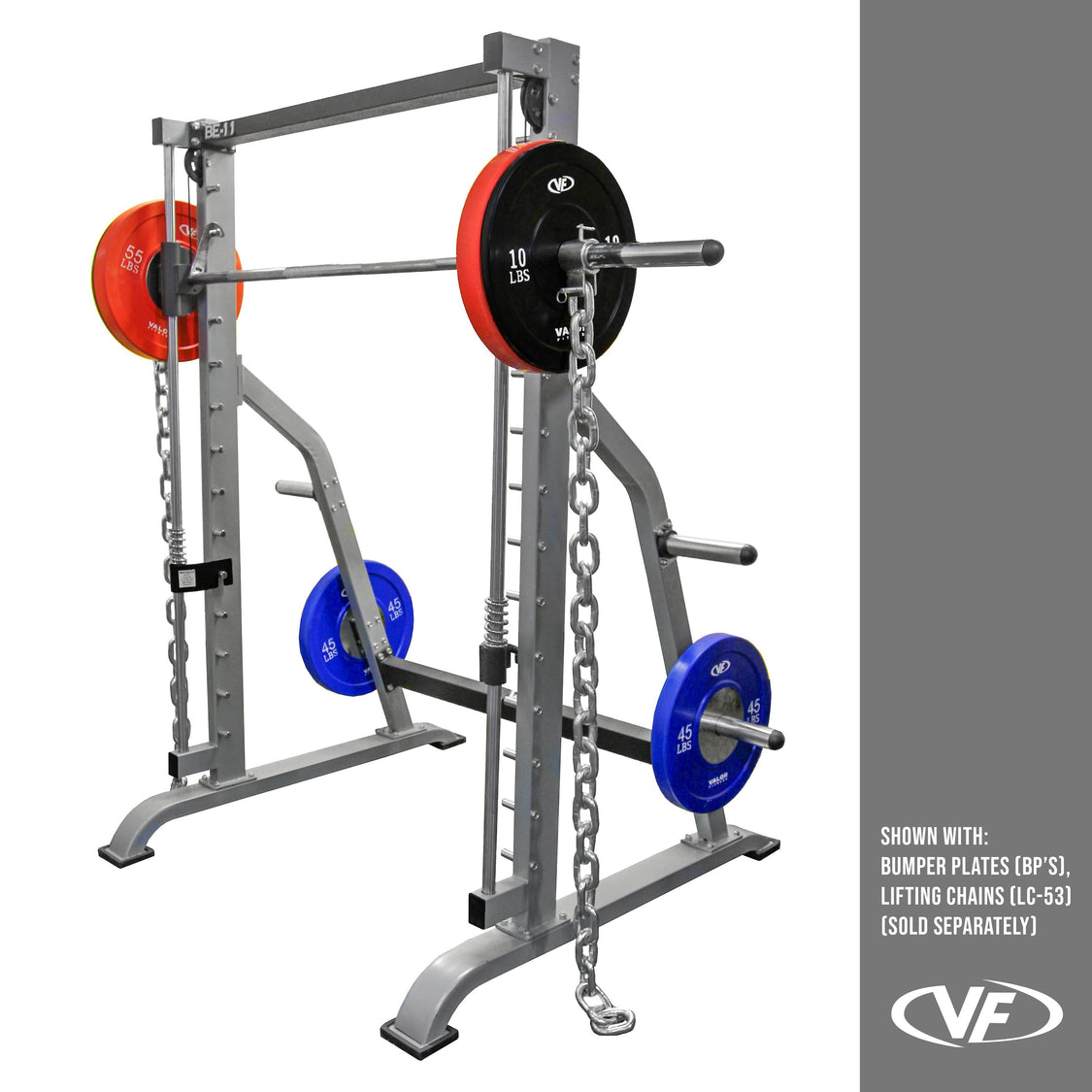 Counterbalanced Smith Machine w/ Weight Plate Storage – Valor Fitness