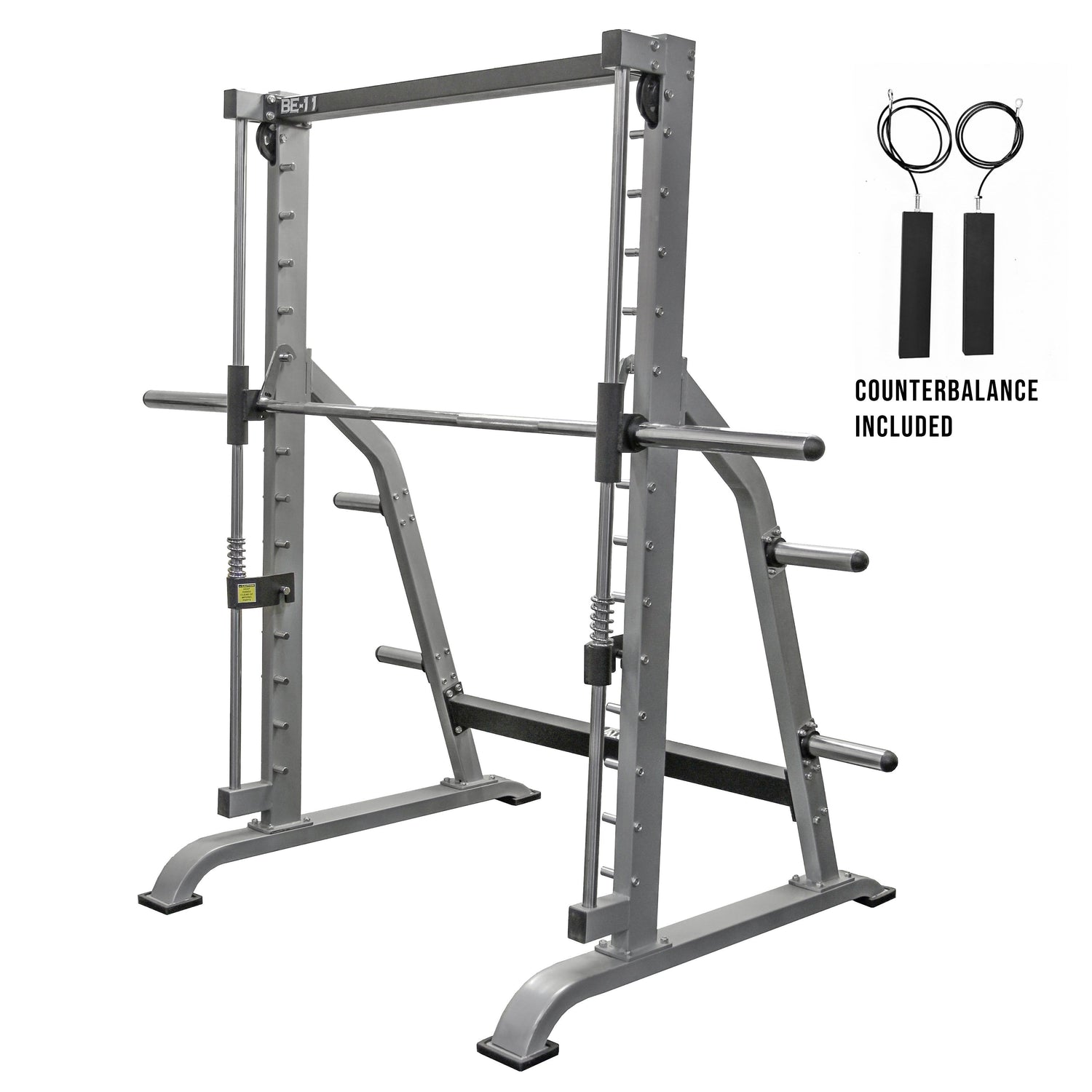 Counterbalanced Smith Machine | Weight Plate Storage