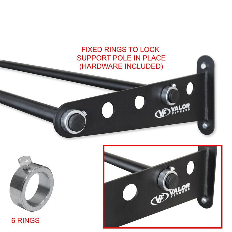 Wall-Mounted Ball Rack | Valor Fitness