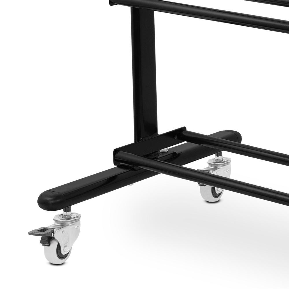 Rolling Exercise Ball Rack – Mobile 4-Tier Storage – Valor Fitness