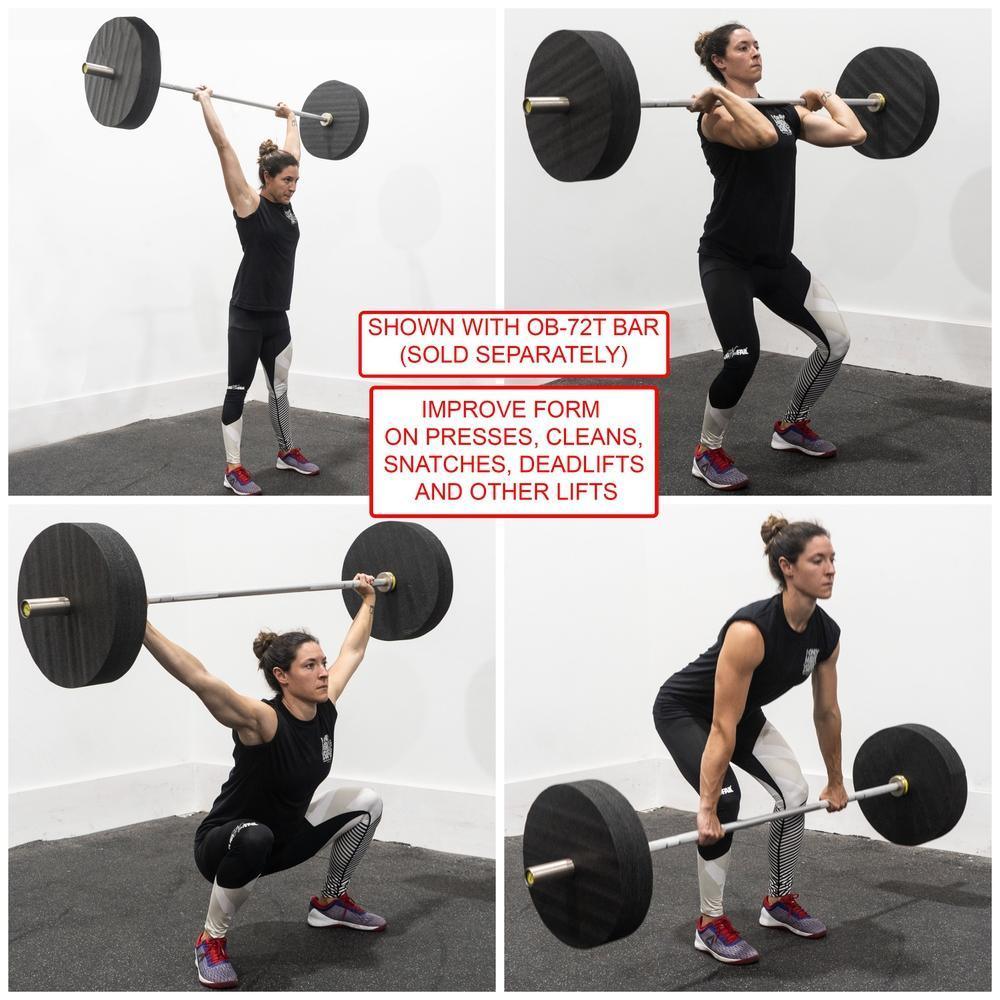 Foam Technique Bumper Plates for Beginners – Valor Fitness