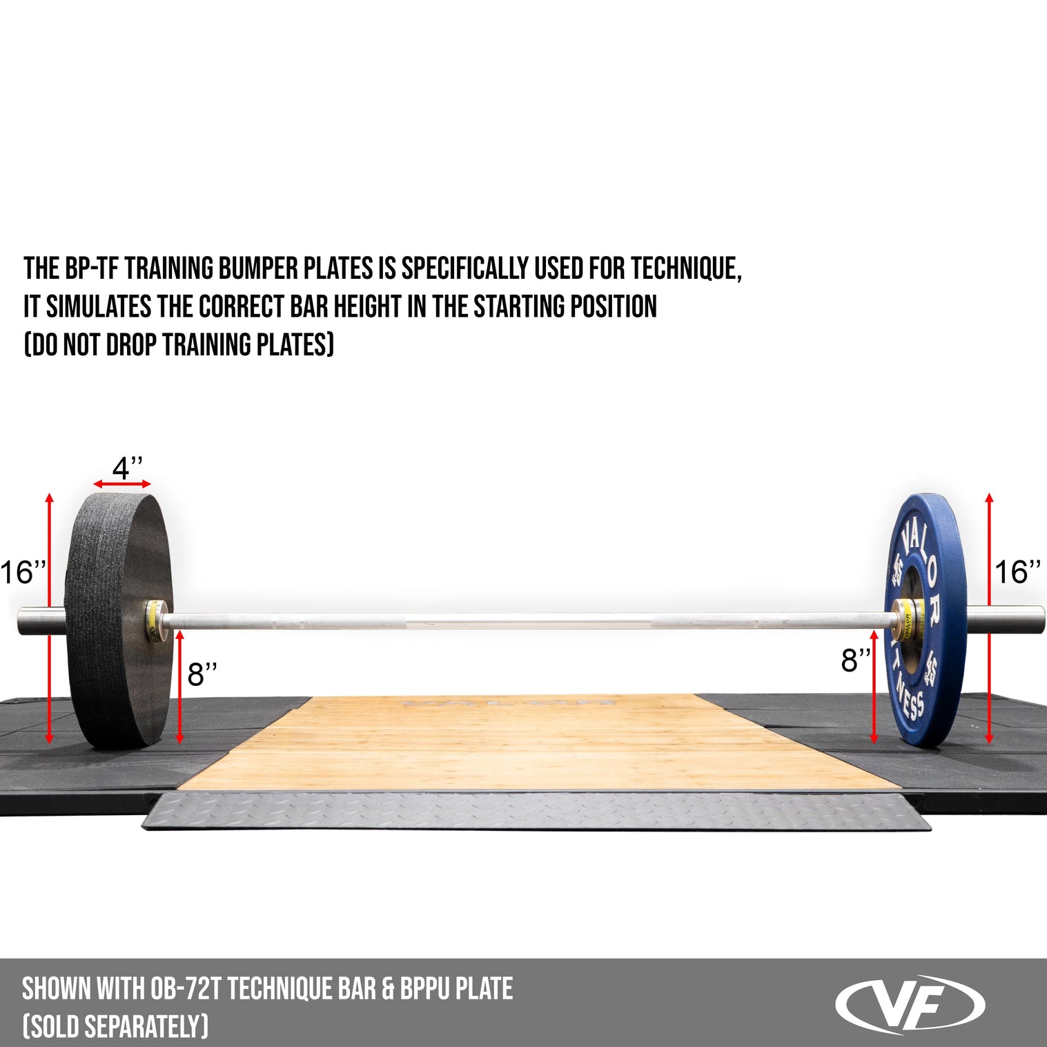 Foam Technique Bumper Plates for Beginners – Valor Fitness