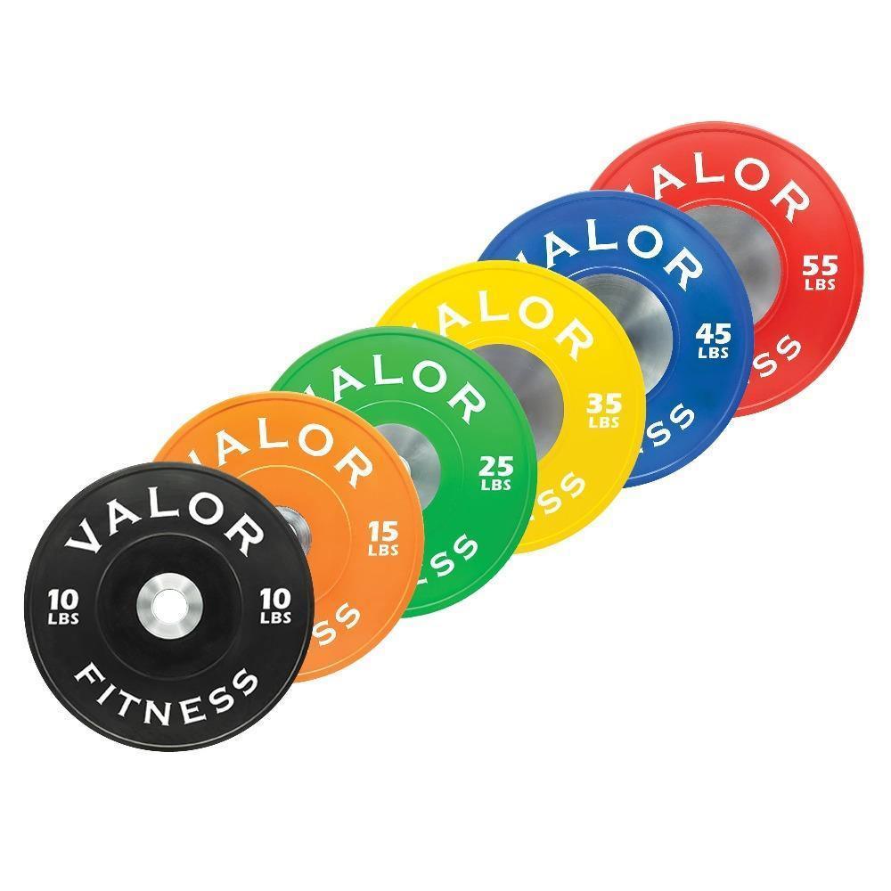 Competition Rubber Bumper Plates – Valor Fitness