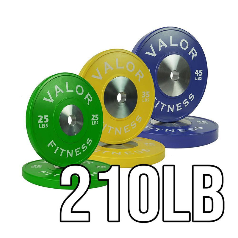 Competition Rubber Bumper Plates – Valor Fitness