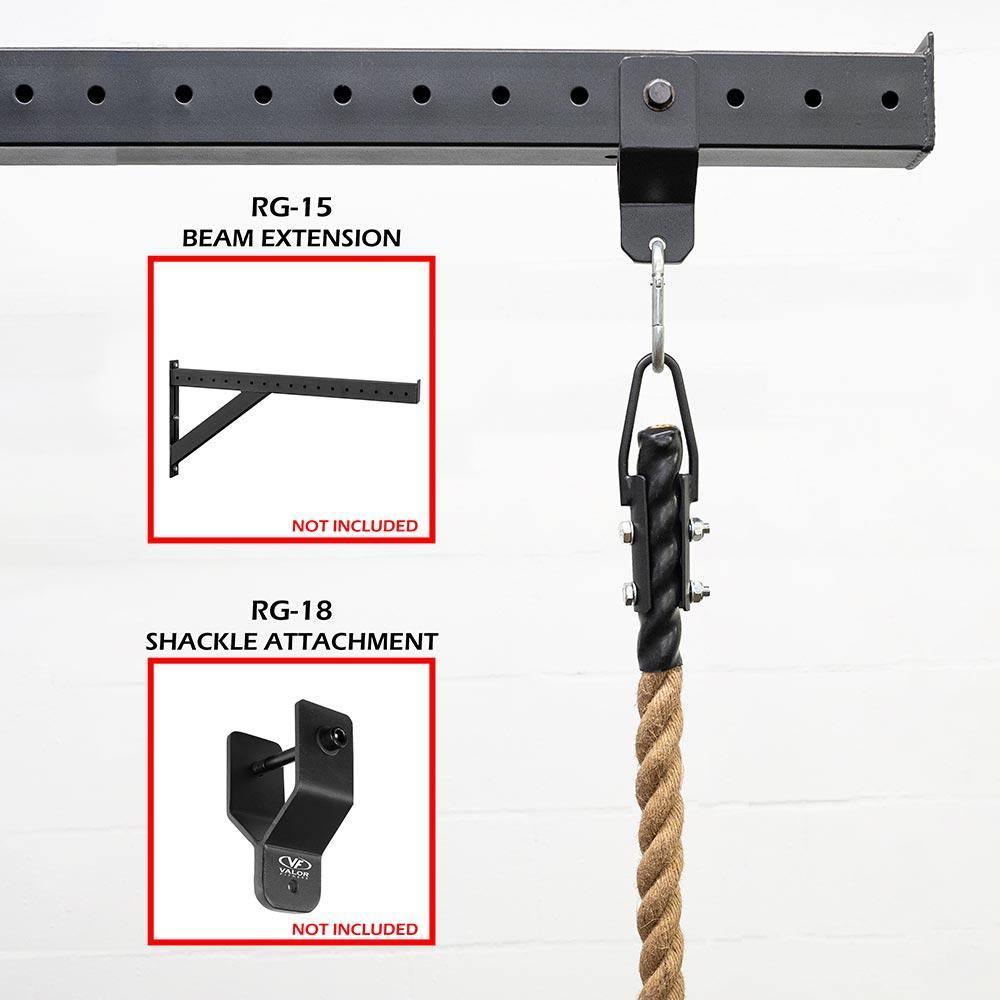 Climbing Rope Clamp - Secure Overhead Attachment – Valor Fitness