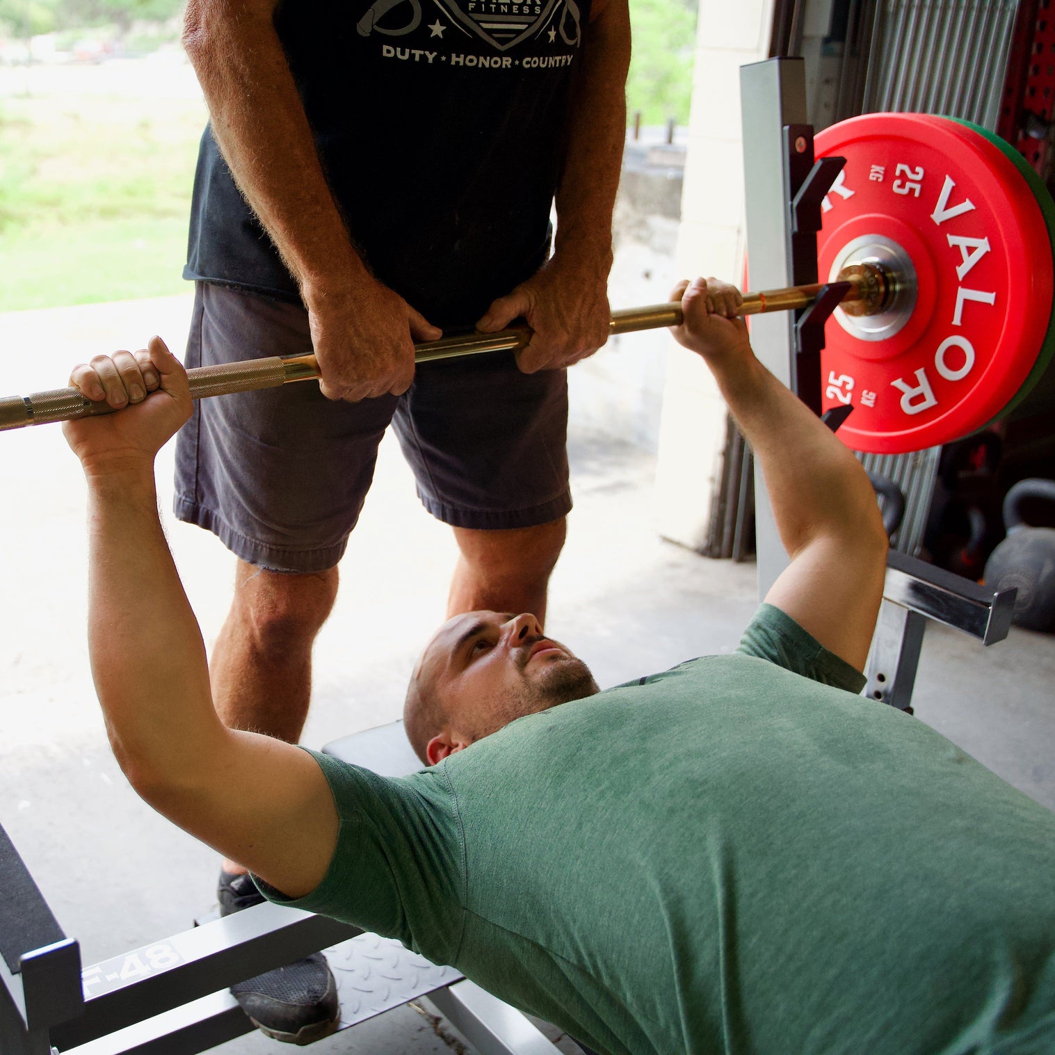 Gold Titanium Olympic Barbell – Valor Fitness