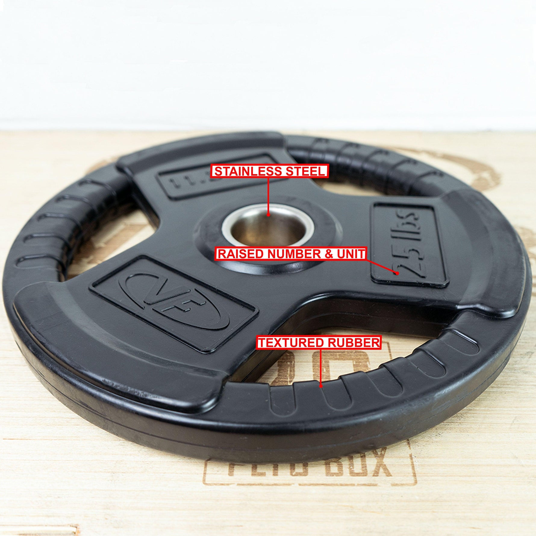 Olympic Weight Plates with Grips - Quality Equipment