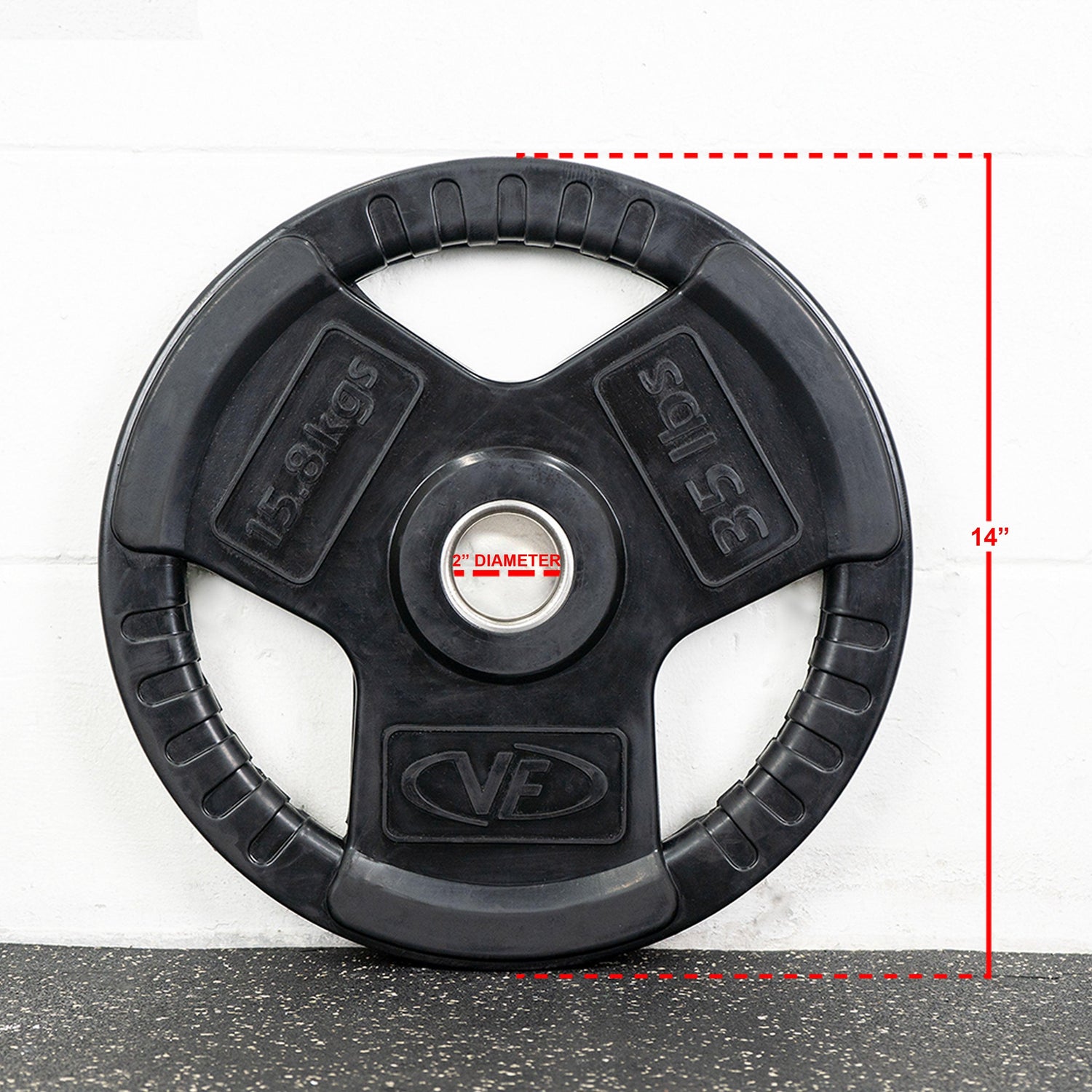 Olympic Weight Plates with Grips - Quality Equipment