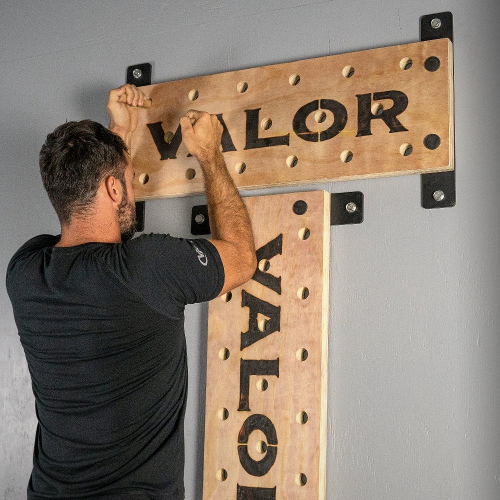 Climbing Peg Board for Wall Strength Training – Valor Fitness