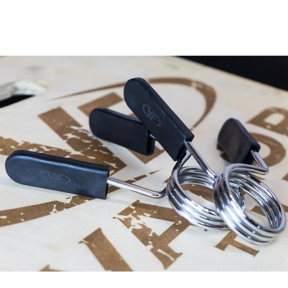 Spring Clips for Olympic Barbells – Set of 2 – Valor Fitness